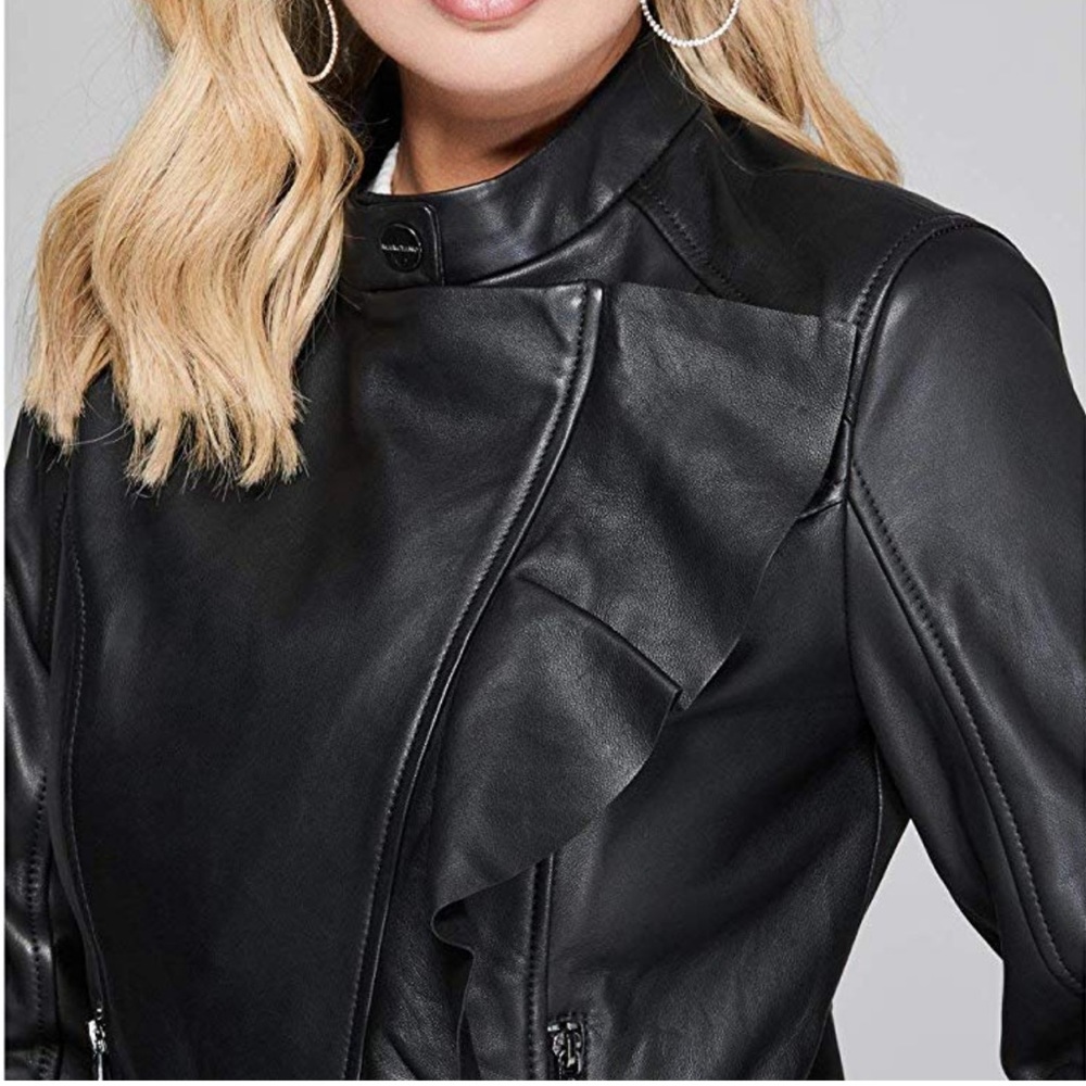 Marciano 100% Real Leather Jacket - Gem